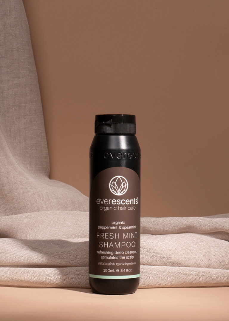 Organic Fresh Mint Shampoo | Organic Peppermint & Spearmint | EverEscents