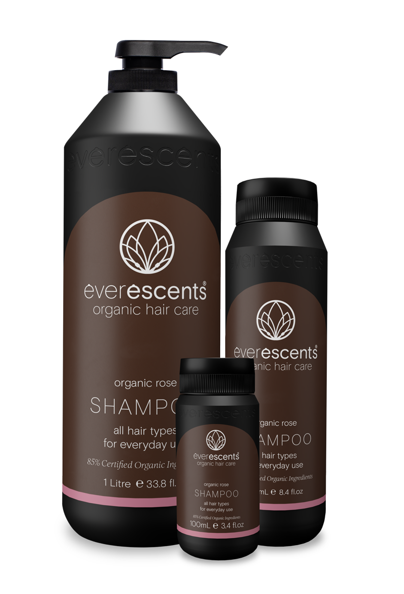 Our Product Range | EverEscents Organic Hair Care Australia